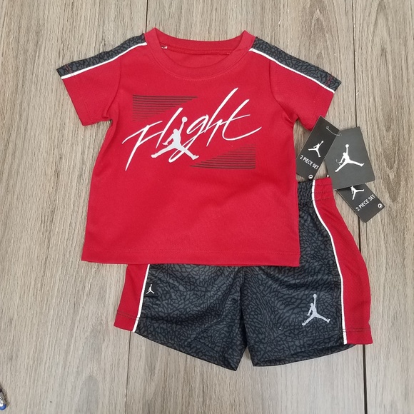 Nike | Matching Sets | Nwt Nike Air Jordan Flight 2 Piece Set 2m | Poshmark